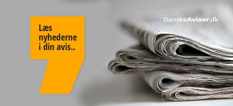 Danske aviser - Se den eksklusive liste med aviser i Danmark